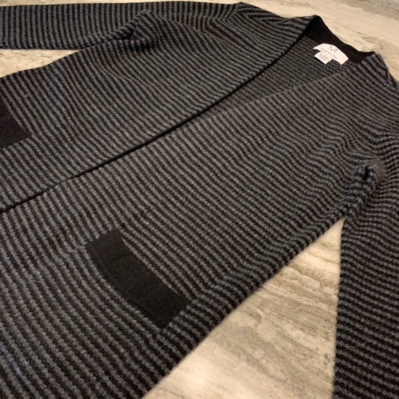 Magaschoni | Sweaters | Magaschoni Cashmere Open Long Cardigan Grey And ...